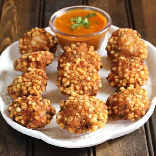SABUDANA VADA - Cook with Kushi