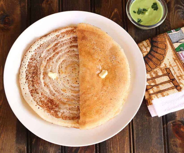 Crispy Plain Dosa | Sada Dosa with Homemade Batter - Cook with Kushi