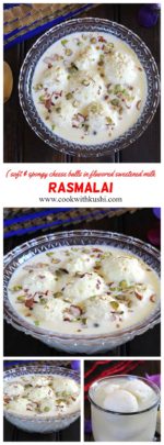 RASMALAI | HOW TO MAKE SOFT RASMALAI AT HOME - Cook with Kushi