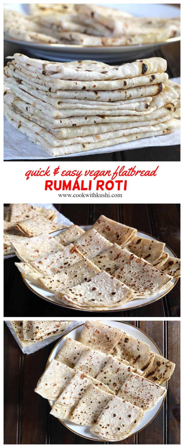 Rumali Roti | Easy Indian Roti Recipe