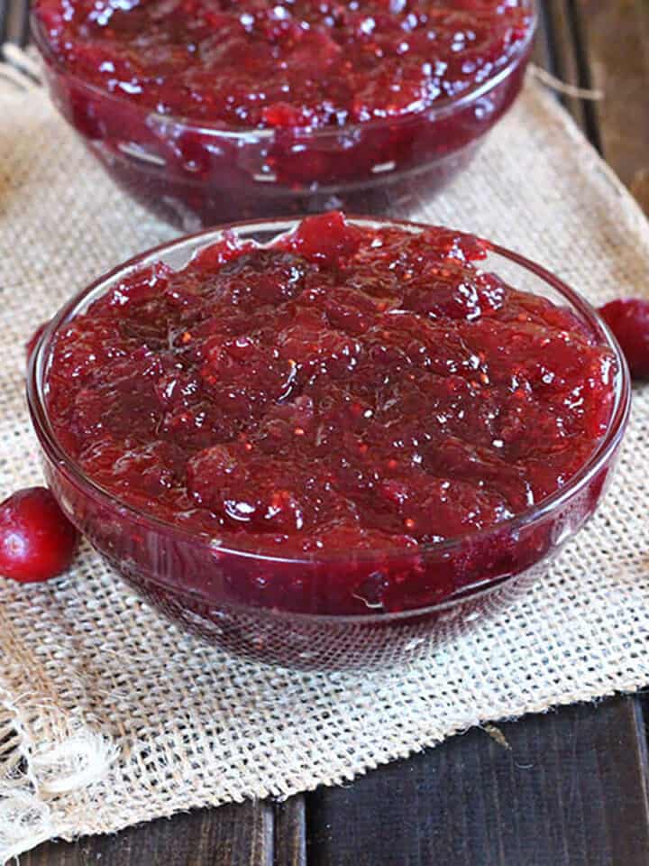 Cranberry Pickle | Indian Cranberry Achar - Cook with Kushi