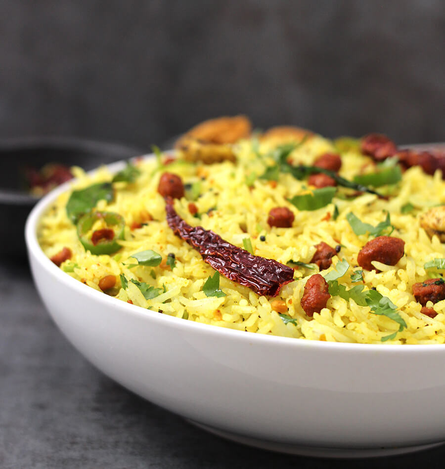 LEMON RICE | CHITRANNA - Cook with Kushi