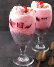 Best Falooda Recipe | Rose Faluda Ice Cream | Indian Dessert Drink ...
