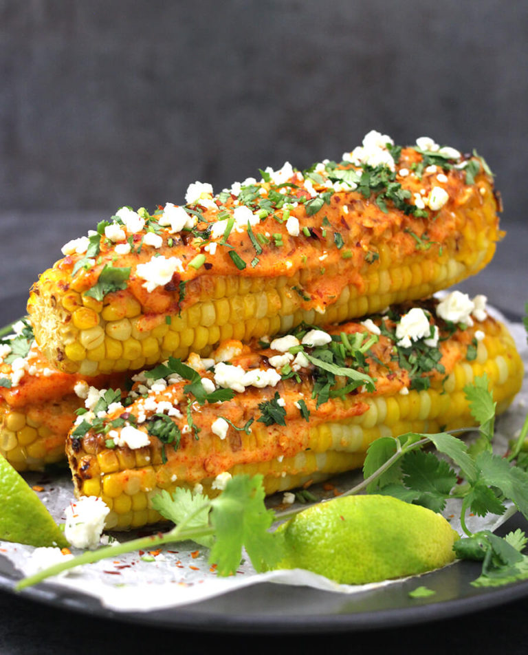 MEXICAN CORN ON THE COB / ELOTE - Cook with Kushi