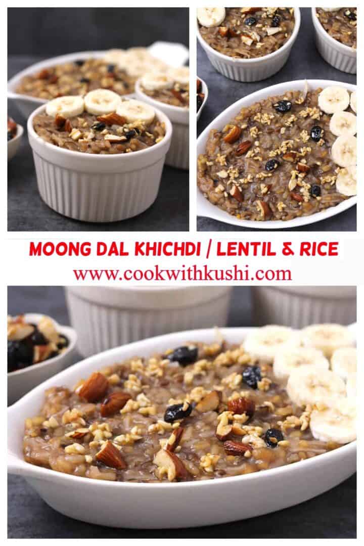 Khichdi Recipe with Moong Dal and Rice
