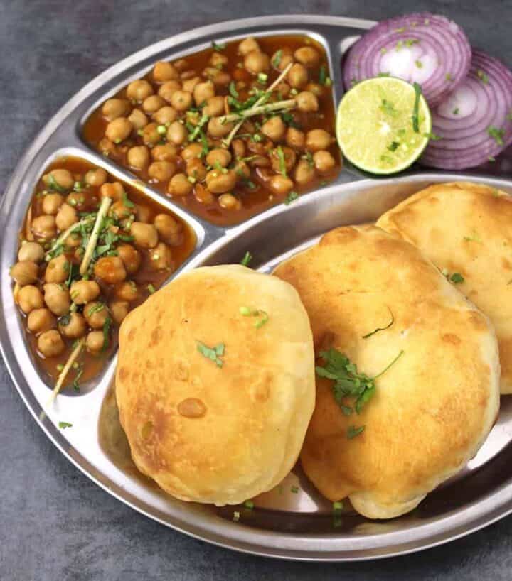 Chole Bhature | How to make Bhatura - Cook with Kushi