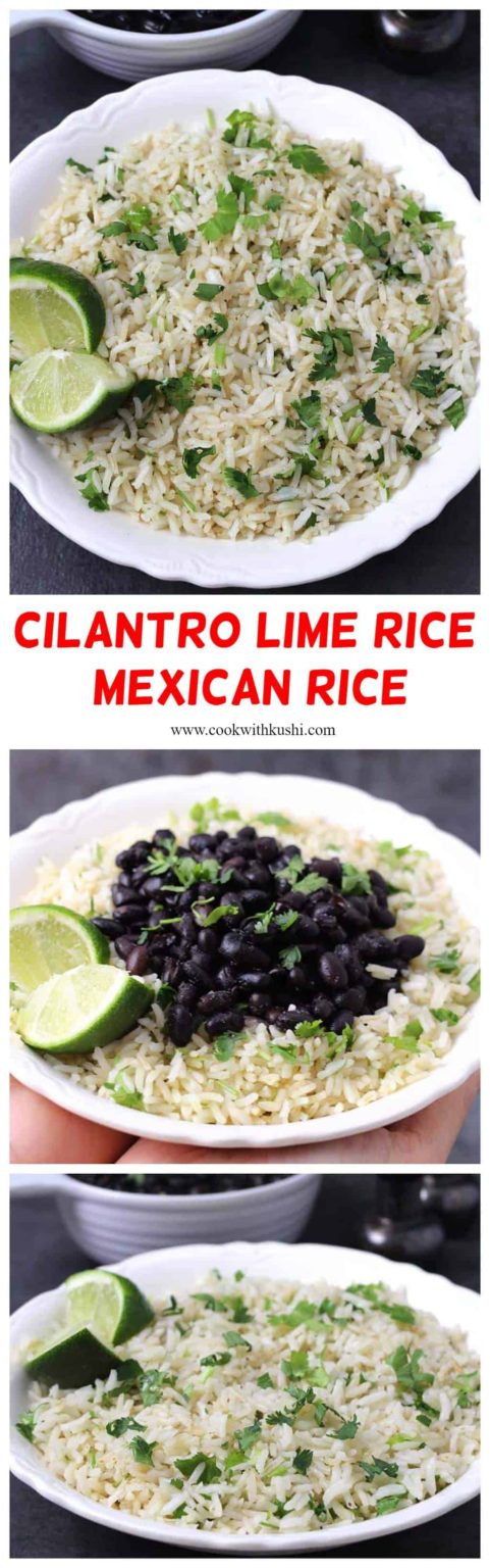 CILANTRO LIME RICE | MEXICAN RICE | HOW TO MAKE CHIPOTLE RICE - Cook ...