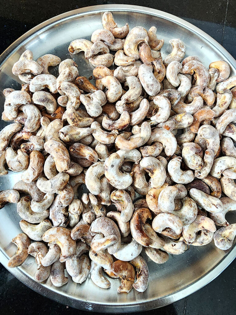 Tender Cashew Stir Fry | Bibbe Upkari - Cook with Kushi