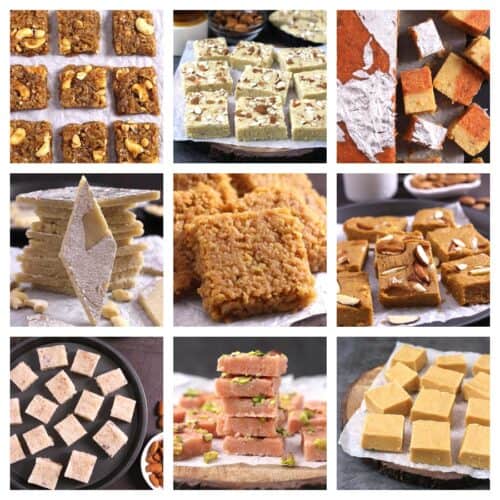 EASY BURFI RECIPES | SIMPLE BARFI RECIPES | INDIAN SWEETS & DESSERTS ...