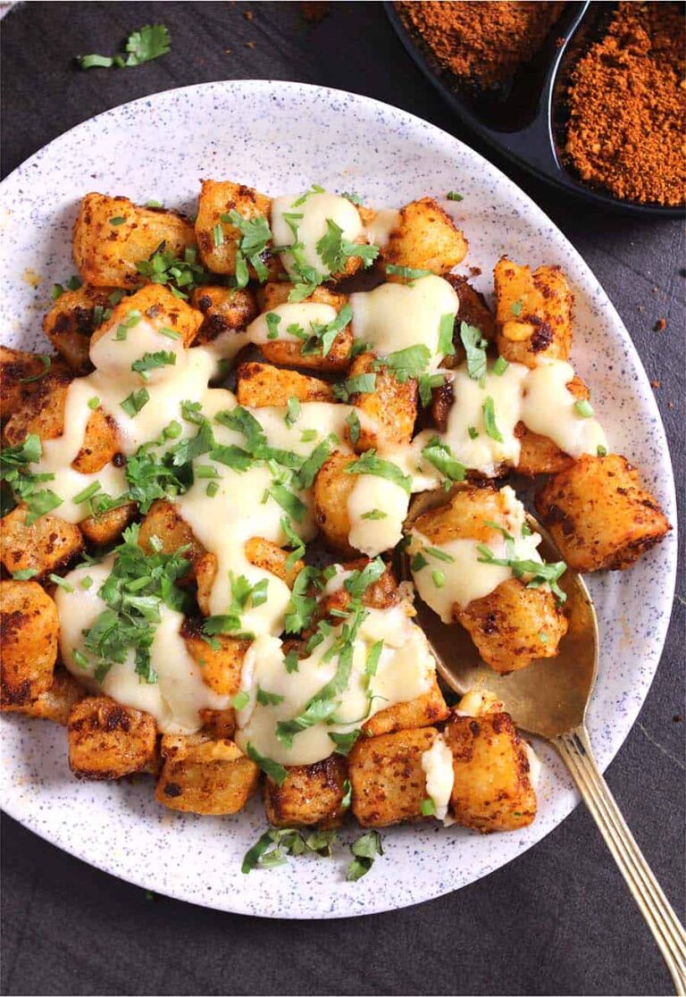 Peri Peri Paneer With Cheese Sauce | Easy Paneer Recipe