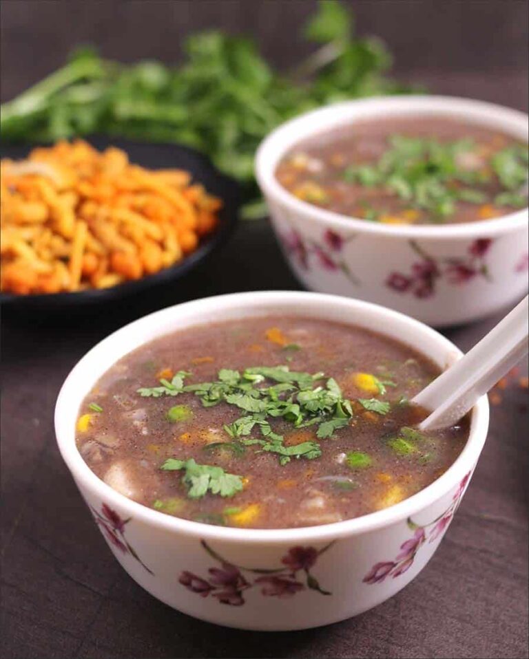 Ragi Soup | Finger Millet Soup | How To Make A Healthy Mixed Vegetable ...