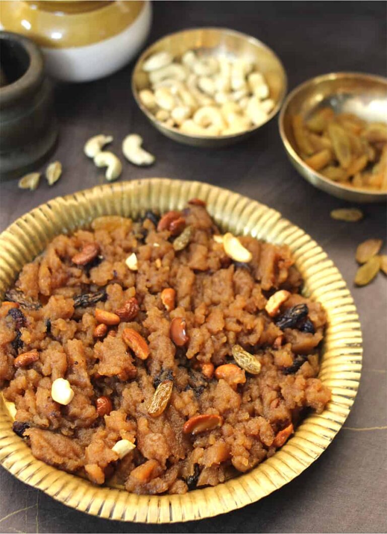 ATTA HALWA | KARKALA CAKE | AATE KA HALWA | KADA PRASAD - Cook with Kushi