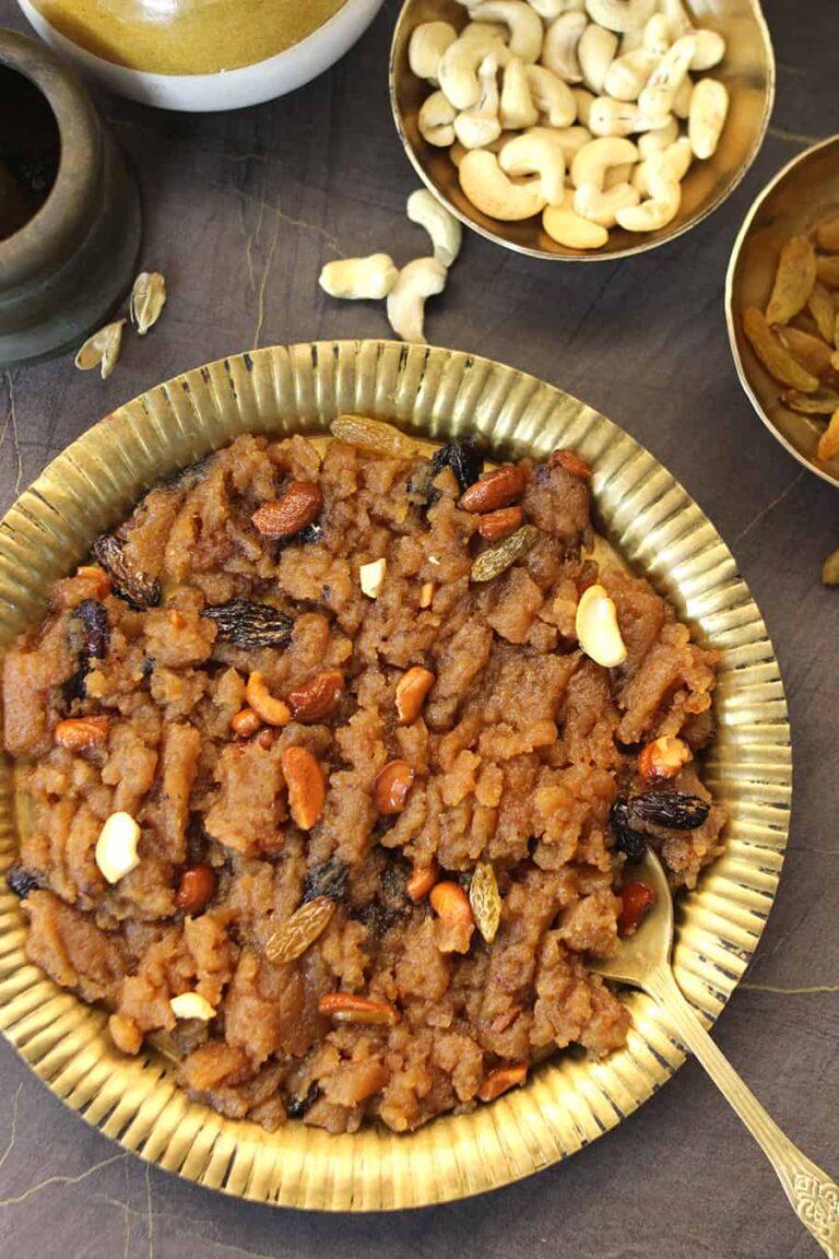 ATTA HALWA | KARKALA CAKE | AATE KA HALWA | KADA PRASAD - Cook with Kushi
