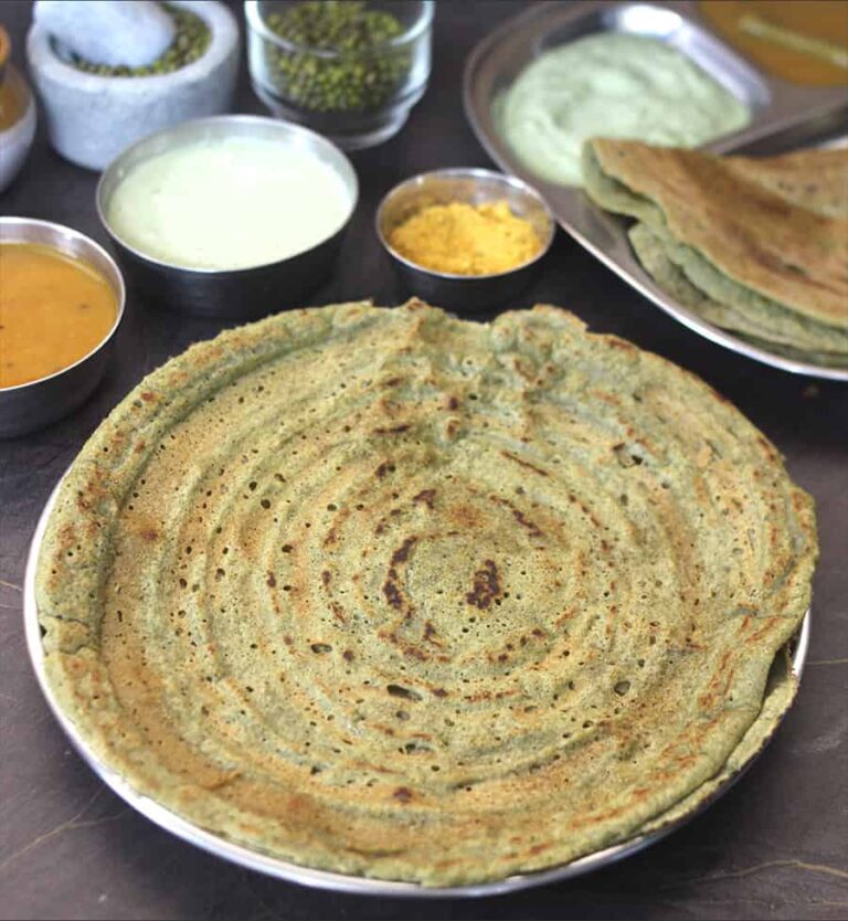 PESARATTU DOSA | MOONG DAL DOSA | CHILLA | HOW TO MAKE PESARATTU - Cook ...
