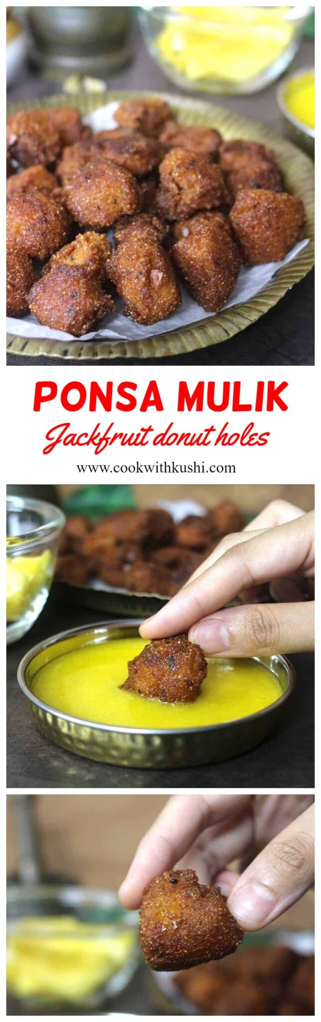 Ponsa Mulik | Jackfruit Fritters Mangalorean Style - Cook with Kushi