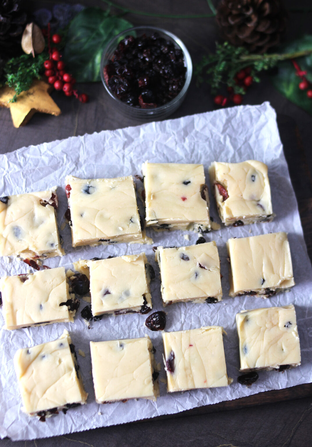Best White Chocolate Fudge | No Bake Holiday Fudge - Cook with Kushi