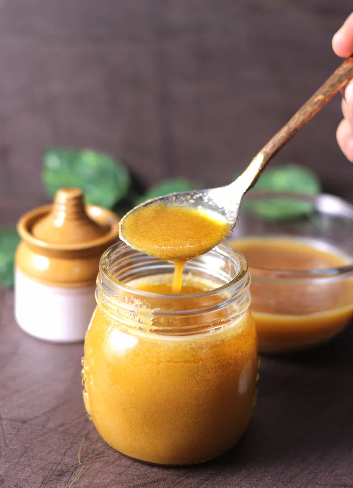 How To Make Ghee Homemade Ghee Recipe Brown Butter Cook With Kushi