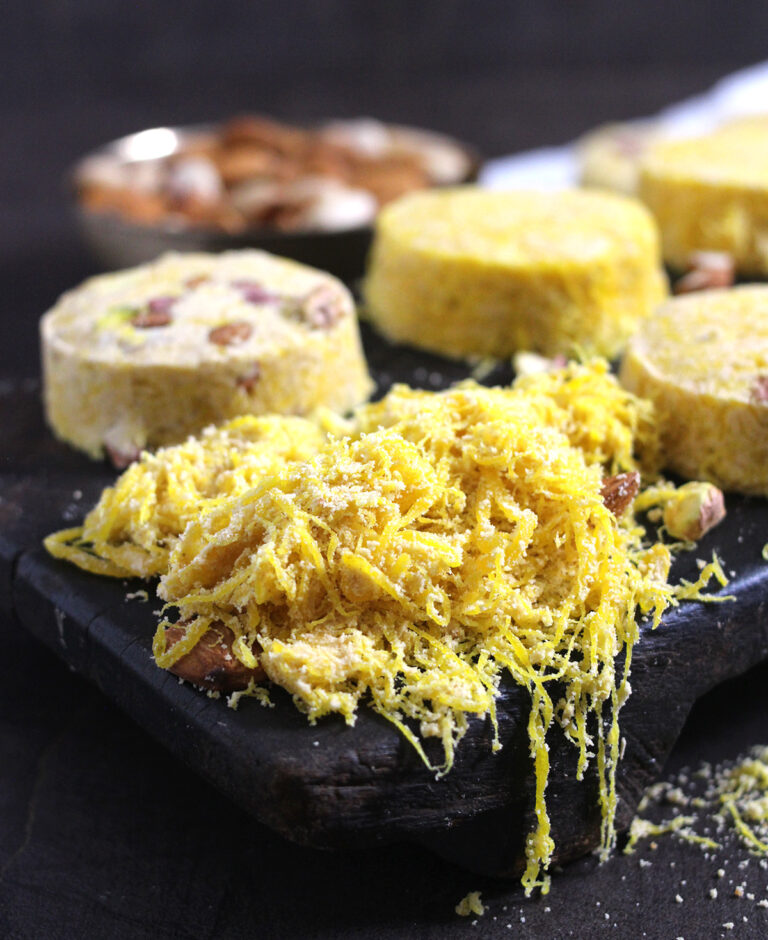 Pineapple Soan Papdi | How to make Soan Papdi - Cook with Kushi