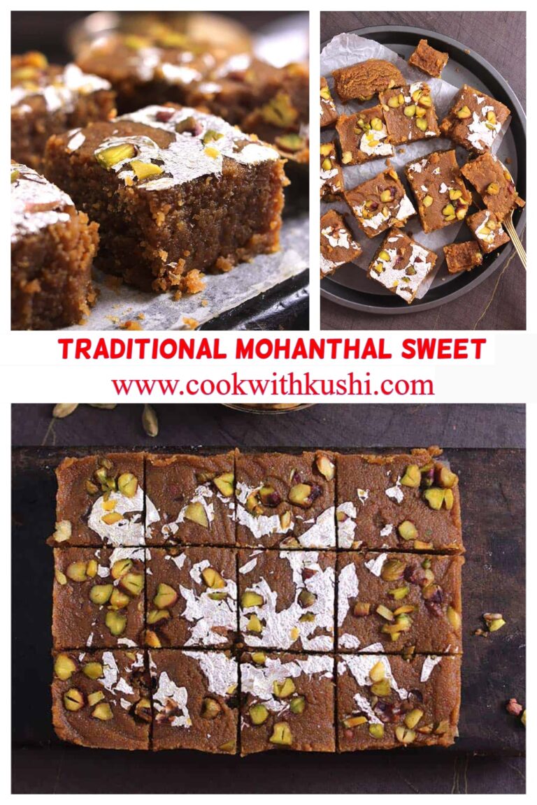 Gujarati Mohanthal | How to make Danedar Mohanthal | Special Diwali ...