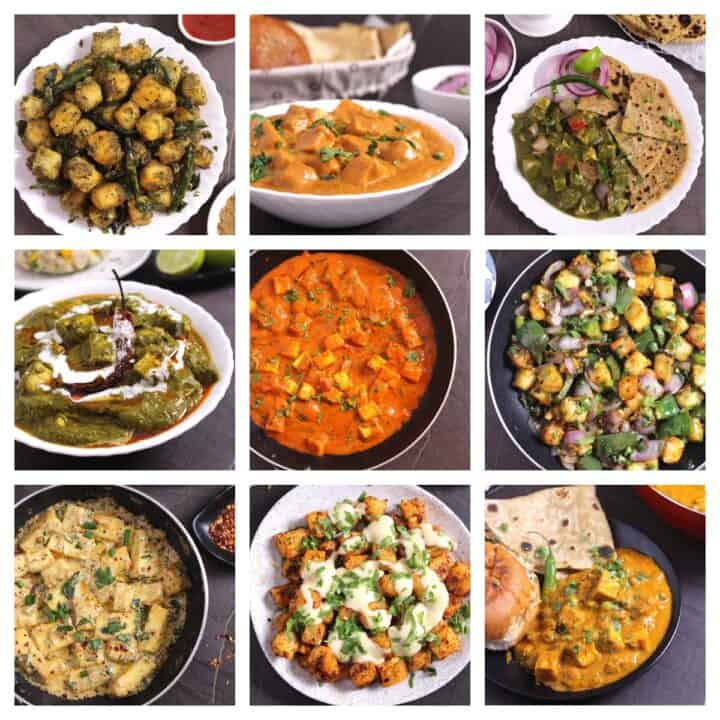 Easy Paneer Recipes | Best Paneer Recipe Ideas - Cook with Kushi