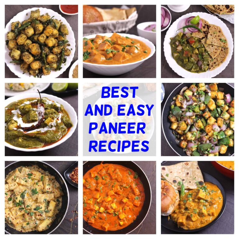 Easy Paneer Recipes