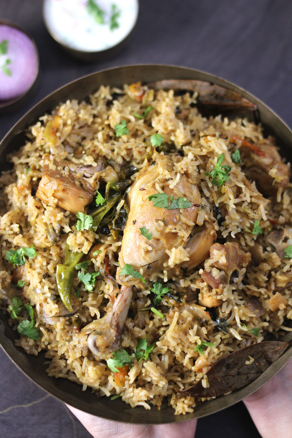 Easy Chicken Pulao | Spicy One Pot Chicken Rice Pilaf - Cook with Kushi