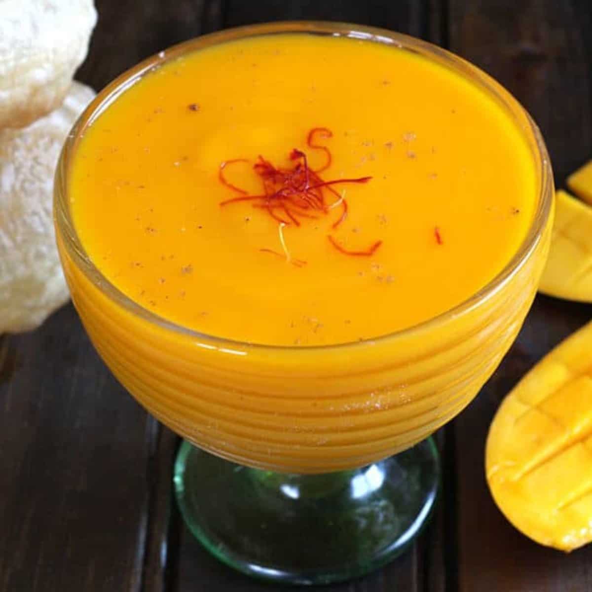 Aamras (Recipe with Sweet Mango Pulp) - Cook with Kushi