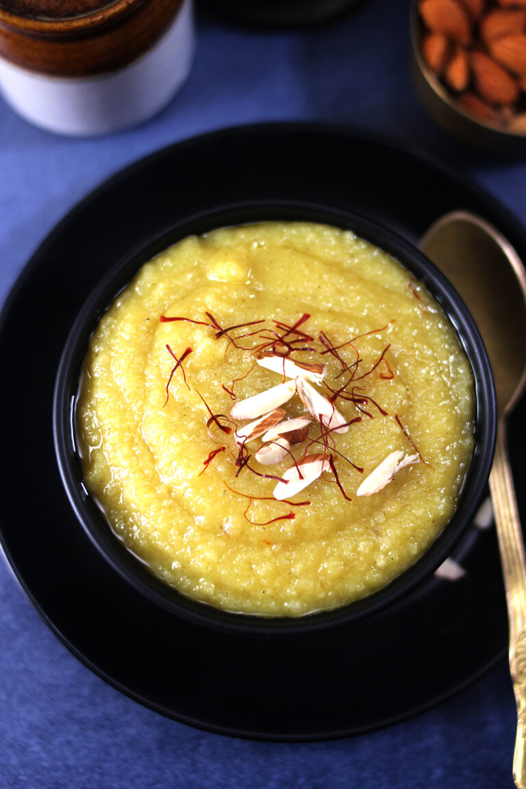 Badam Halwa Recipe | Easy Almond Halwa - Cook with Kushi