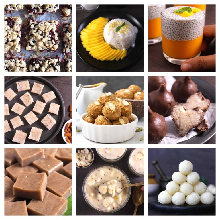 Simple Coconut Desserts | Coconut Sweets Recipes - Cook with Kushi