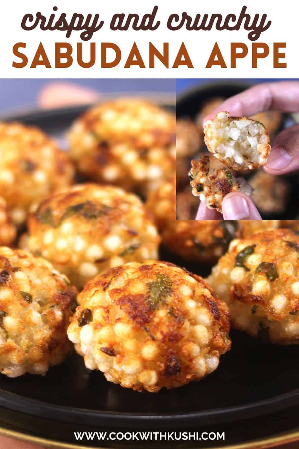 Sabudana Appe | Sabudana Vada in Appe Pan - Traditional Fasting Recipe