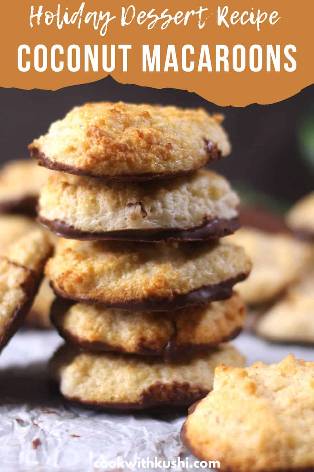Easy Coconut Macaroons Recipe - Cook with Kushi