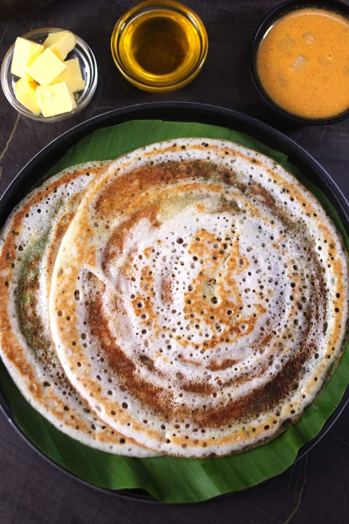 Ghee Dosa | Mangalore Tuppa Dosa Recipe - Cook with Kushi