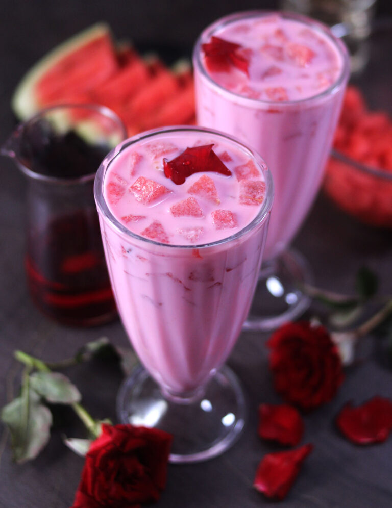 Mohabbat Ka Sharbat | Rose Watermelon Drink - Cook with Kushi