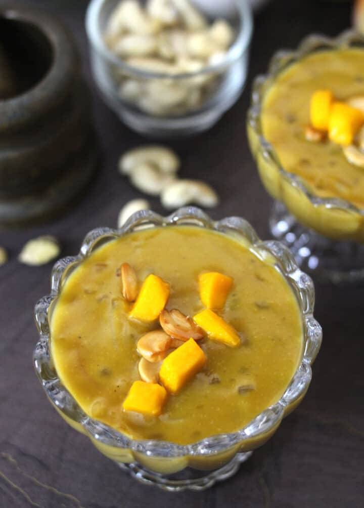 Sabudana Mango Payasam | Sago Mango Kheer with Jaggery - Cook with Kushi