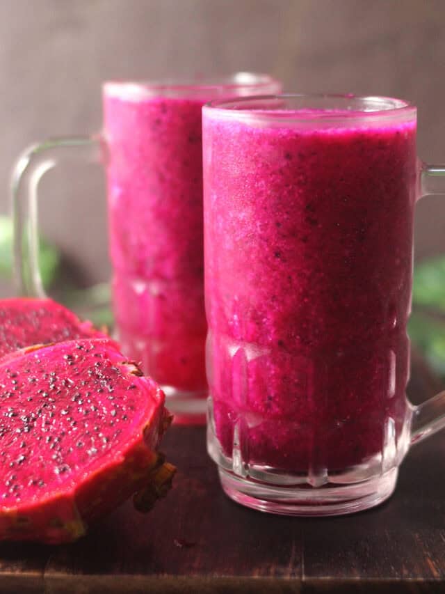 Dragon Fruit Cookies | Pitaya Cookies - Cook with Kushi