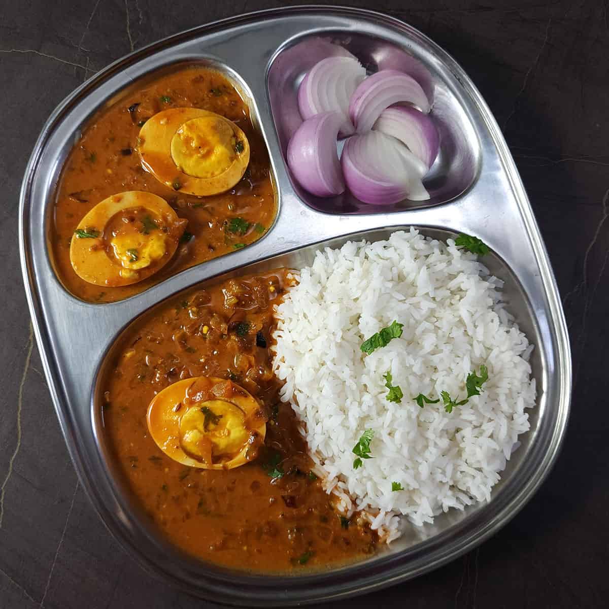 Simple Egg Masala Recipe | Easy Boiled Egg Curry - Cook with Kushi