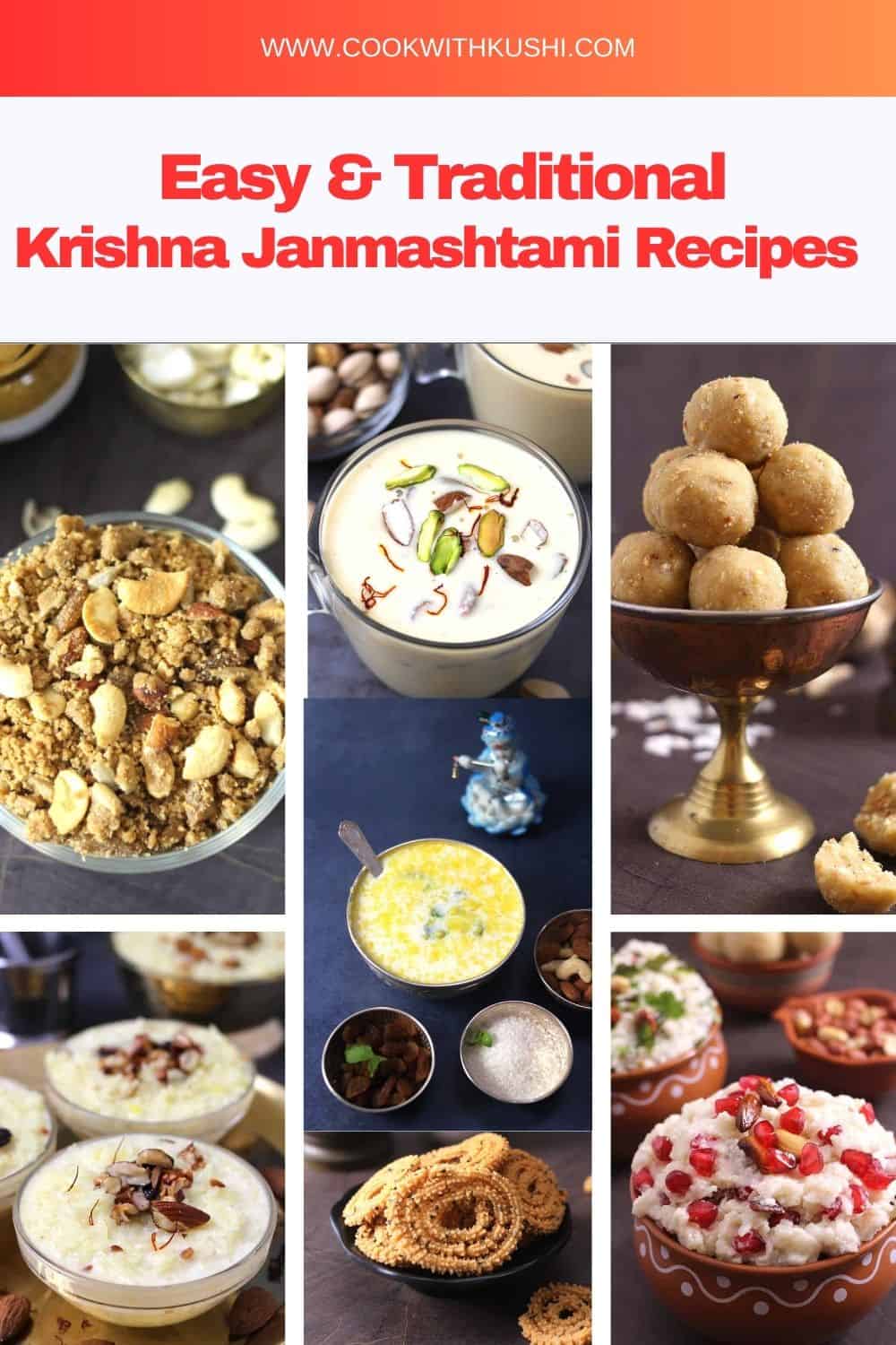 Krishna Janmashtami Recipes | Gokulashtami Recipes - Cook with Kushi