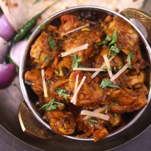 Chicken Karahi | Kadai Chicken Curry Recipe - Cook with Kushi