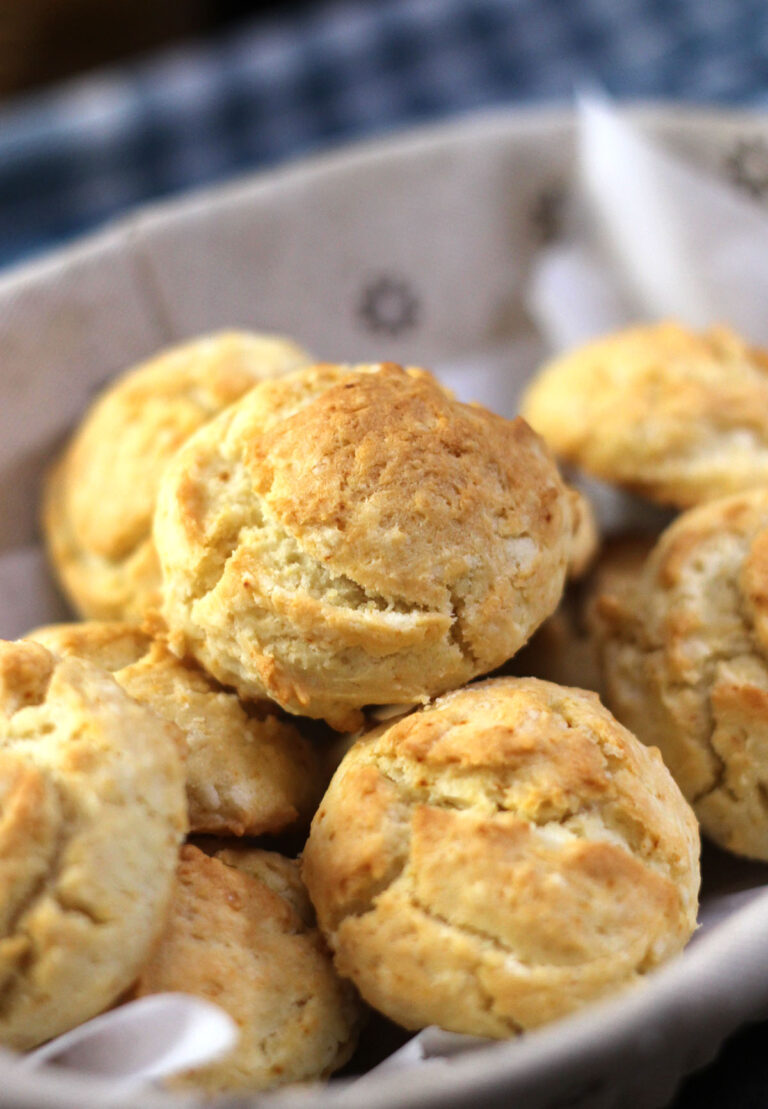 Easy Drop Biscuits - 5 Ingredients Only - Cook with Kushi