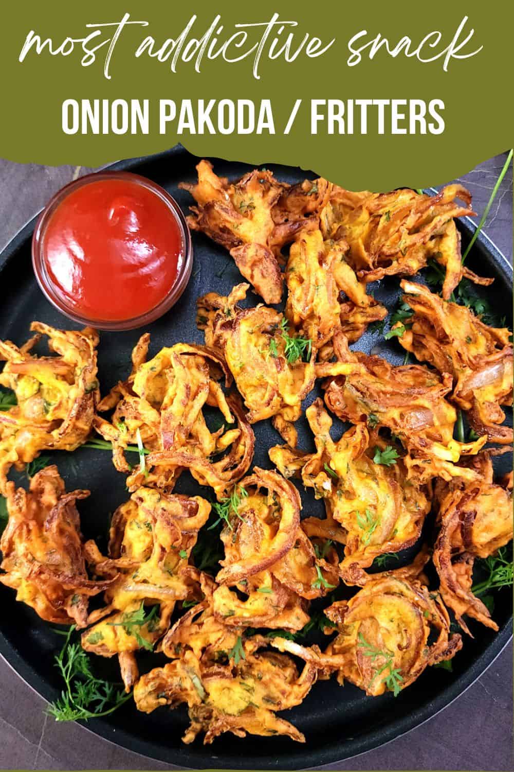 Onion Pakoda | Onion Fritters | Kanda Bhaji - Cook with Kushi
