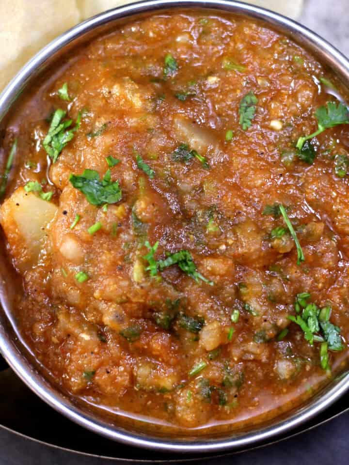 Potato Masala for Masala Dosa, Poori | Aloo Bhaji - Cook with Kushi